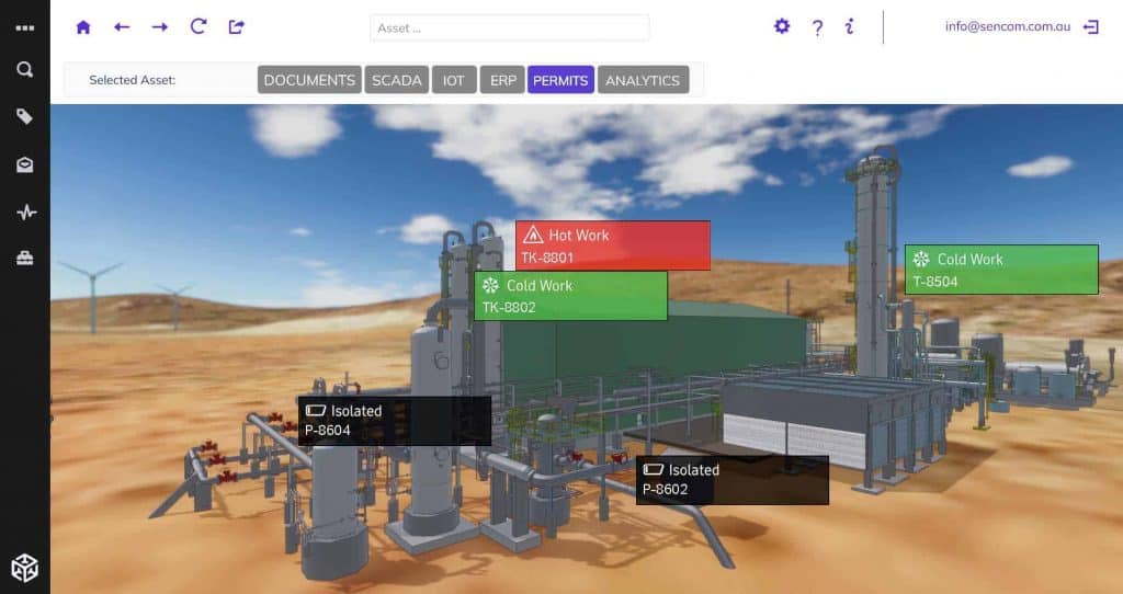 INDI - Digital Twin Interface | Sentient Computing